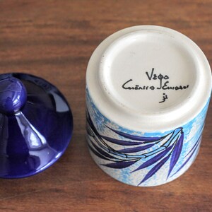 Eduardo Vega Hand Painted Pottery, Cuenca, Ecuador Tea Set, Canister ...