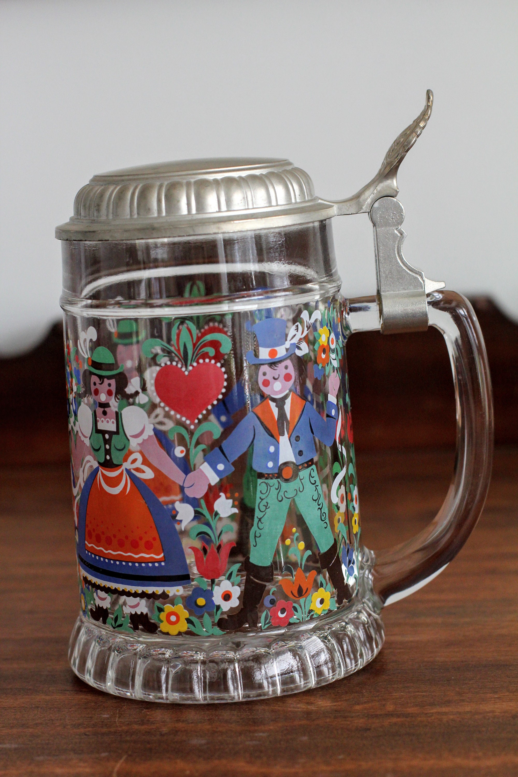 Drink & Barware Steins Miller Beer Stein Pewter Lid 1990 made by Rastal ...