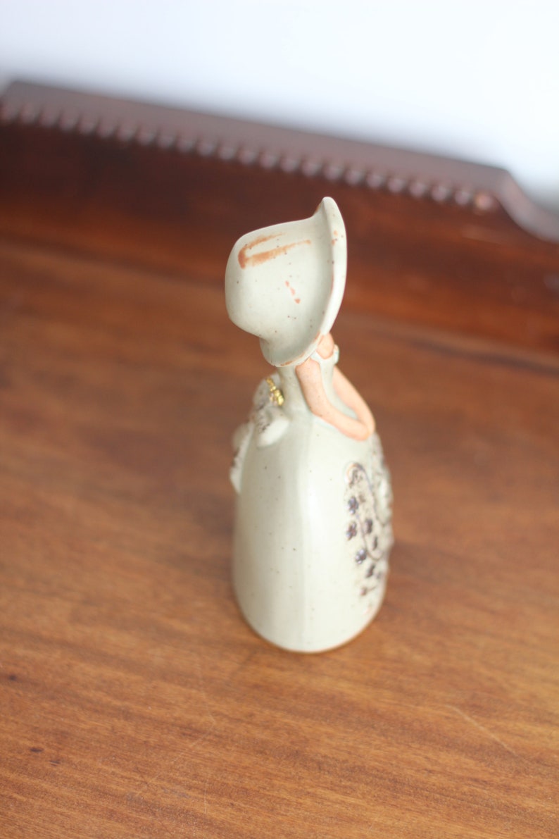 Tucci Japan Lady in Dress and Bonnet Bell - Etsy