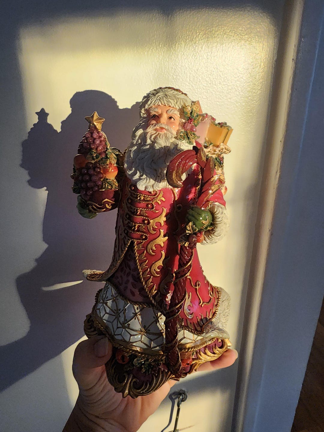 Fitz and Floyd Renaissance Santa Music Box - Etsy