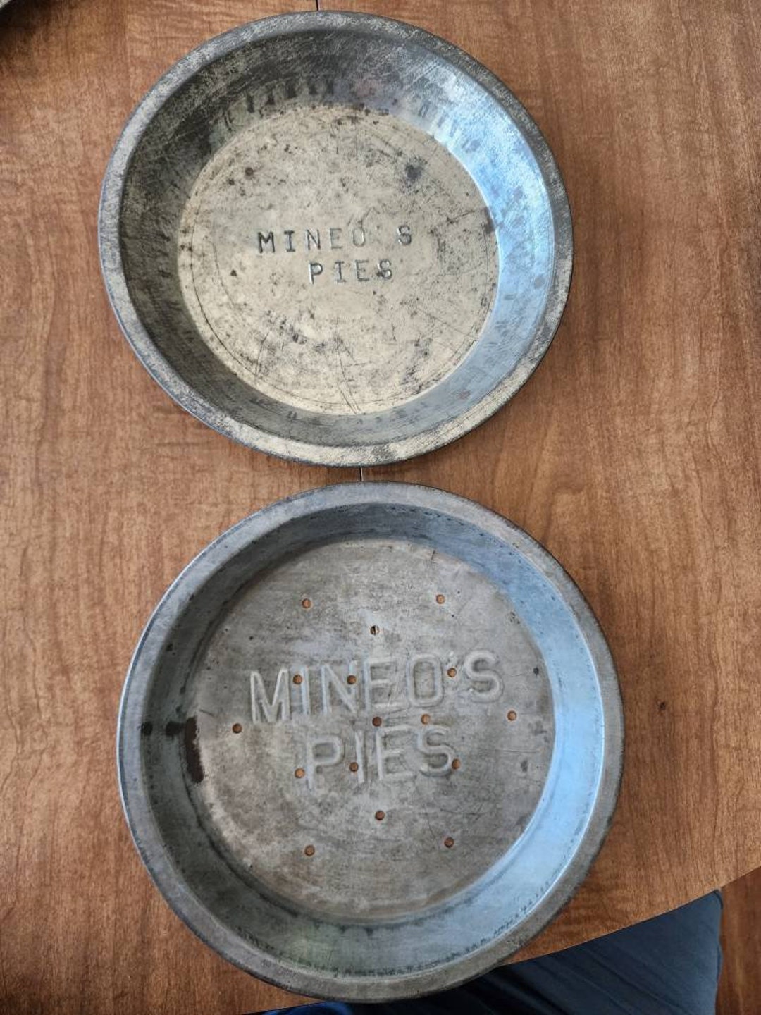 Vintage Mineo's Pies Pie Pan - Etsy