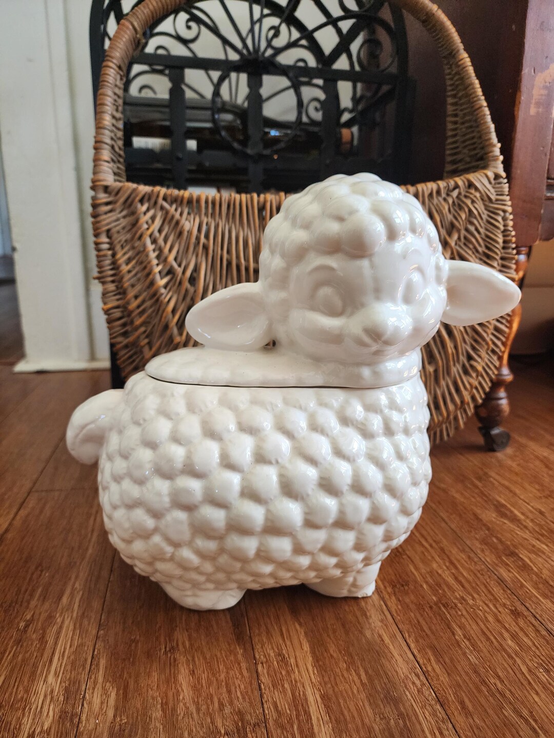 Large Lamb Cookie Jar - Etsy
