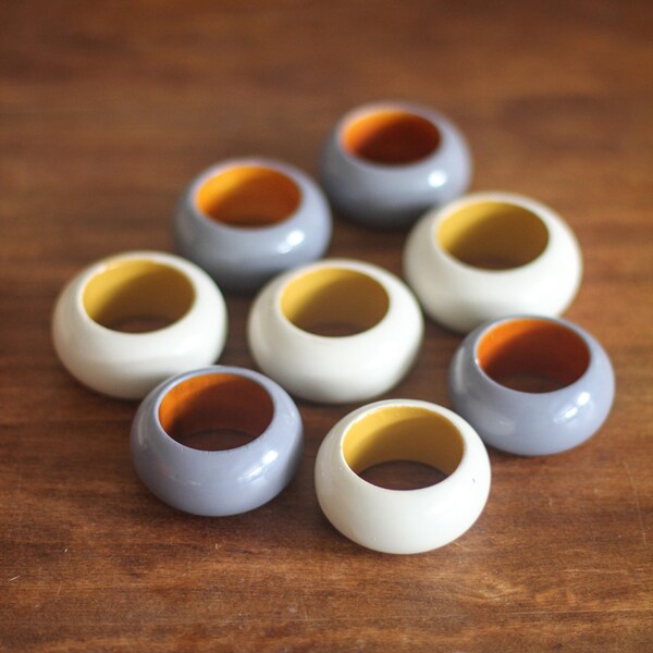 Blue Napkin Ring - Etsy