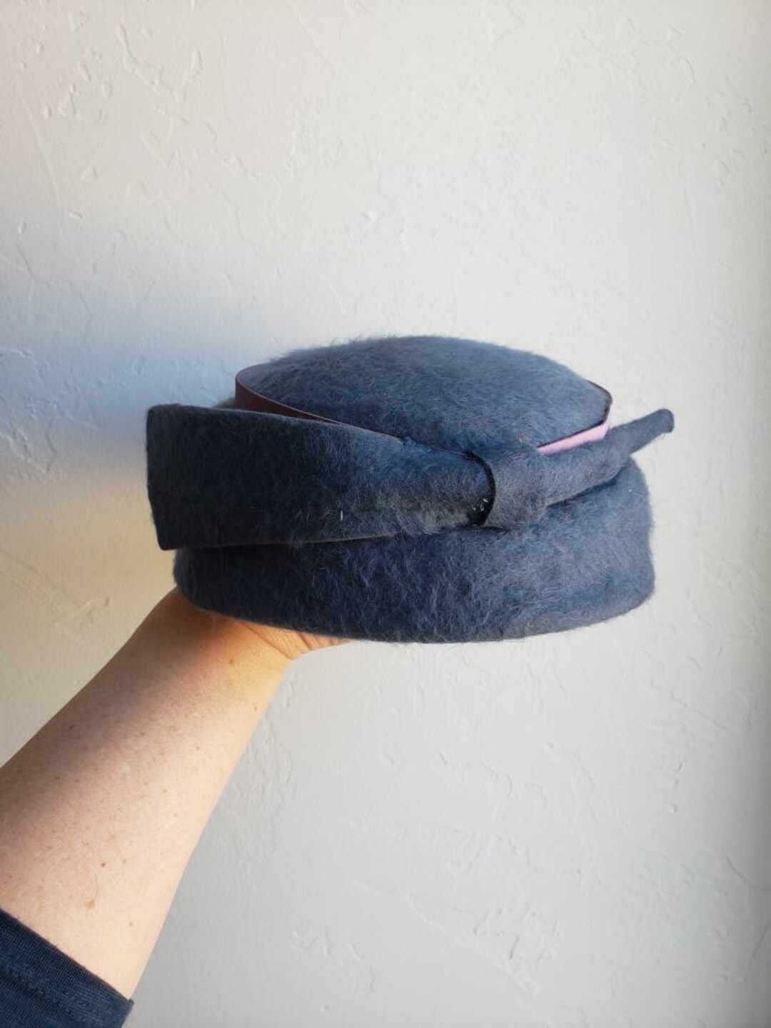 Merri-soie Merrimac Screen Vogue Original Felt Hat in Blue - Etsy