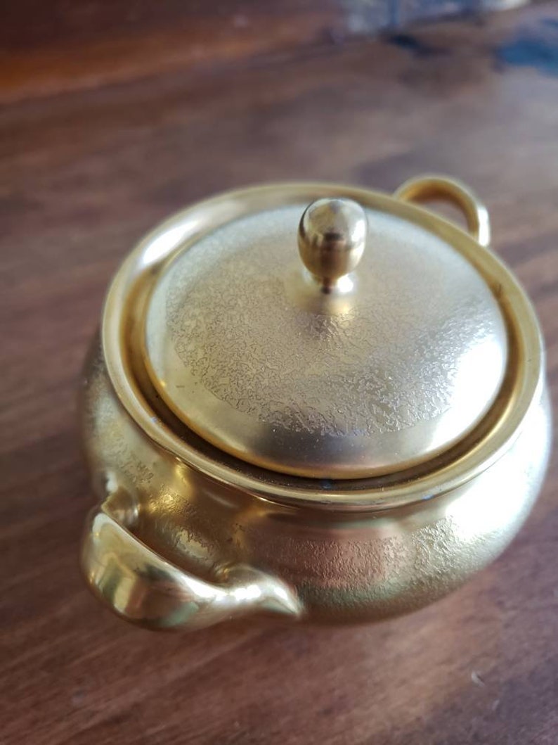 Antique Pickard China all Over Gold Sugar Bowl - Etsy