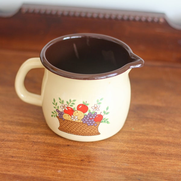 Enamel Pitcher - Etsy