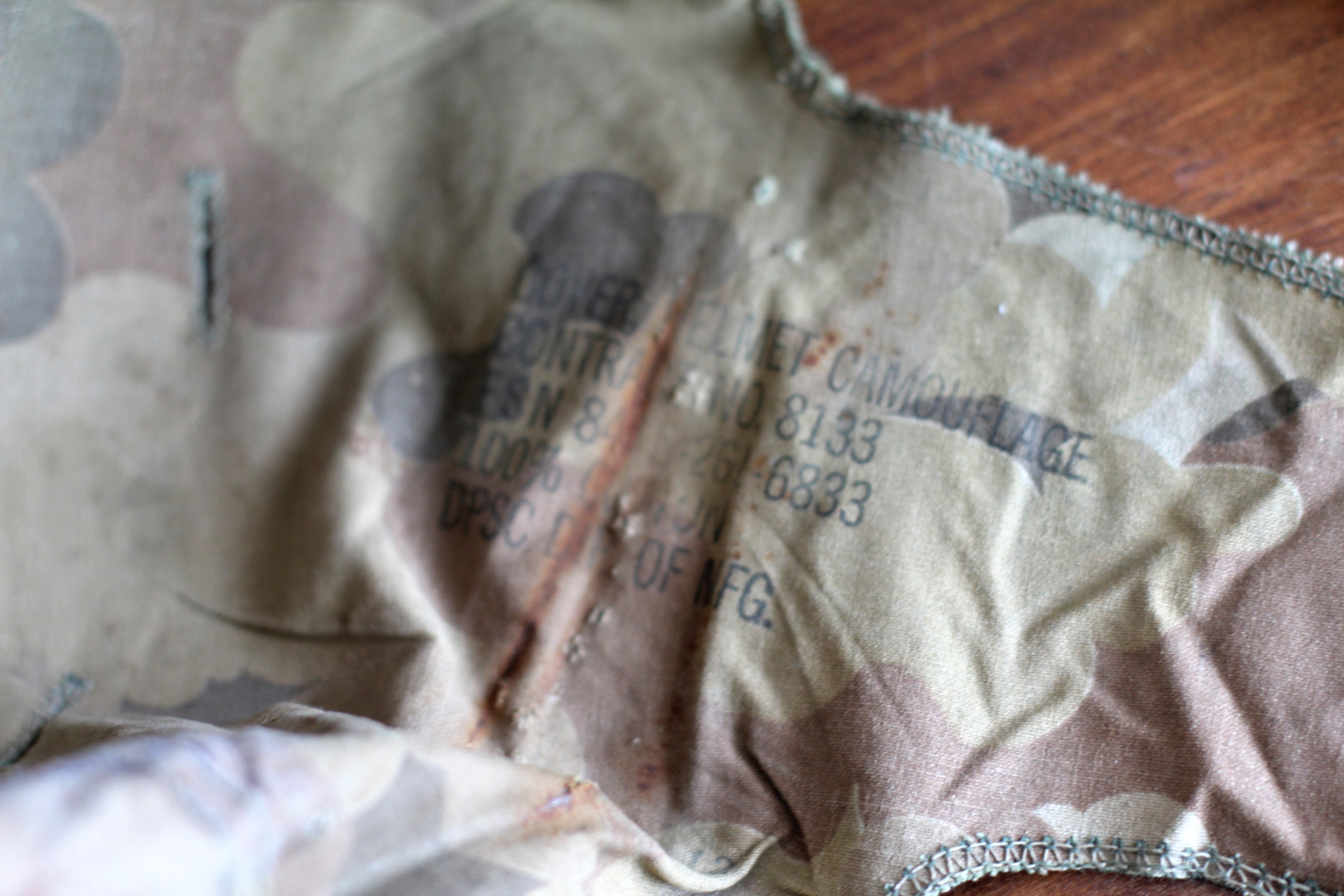 Fort Bragg B Troop Army Helmet With Liner and Camouflage Cover - Etsy