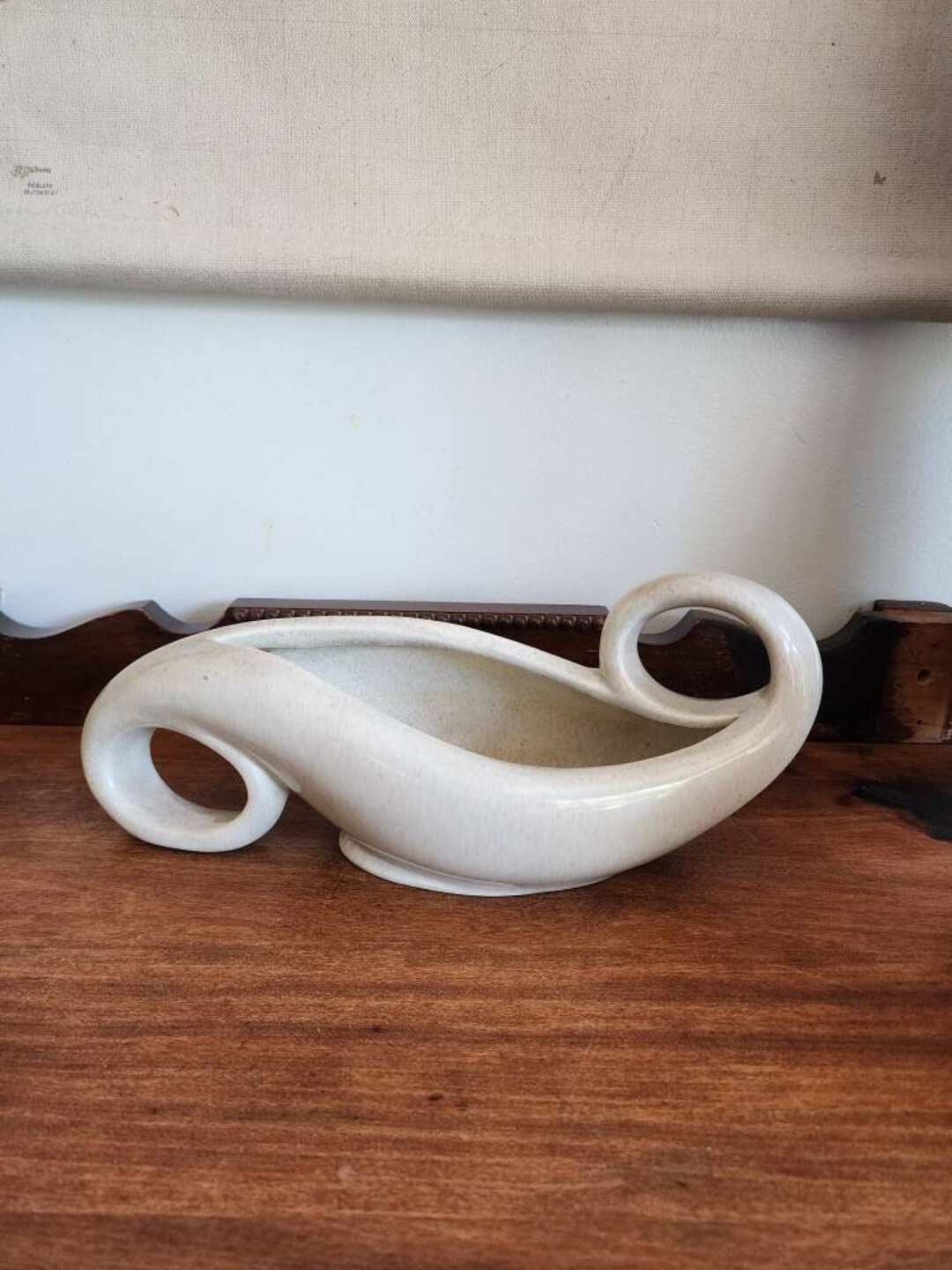 MCM West Coast Pottery Planter #472 in Speckled Oat - Etsy