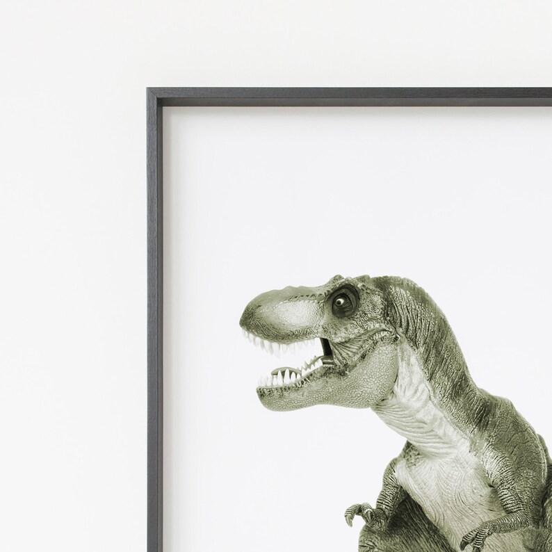 Tyrannosaurus Rex Print Dinosaur Print T-rex Wall Art | Etsy