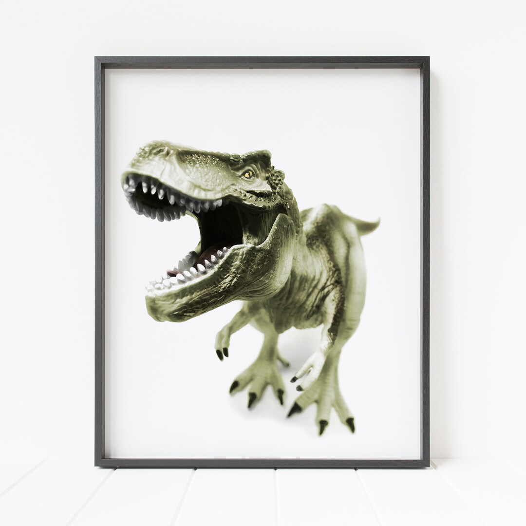 T-rex Print, Dinosaur Wall Decor, Tyrannosaurus Rex PRINTABLE Nursery ...