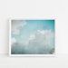 Cloud Print, Cloud Decor, Nursery Decor, Sky Print, Cloud Wall Decor ...
