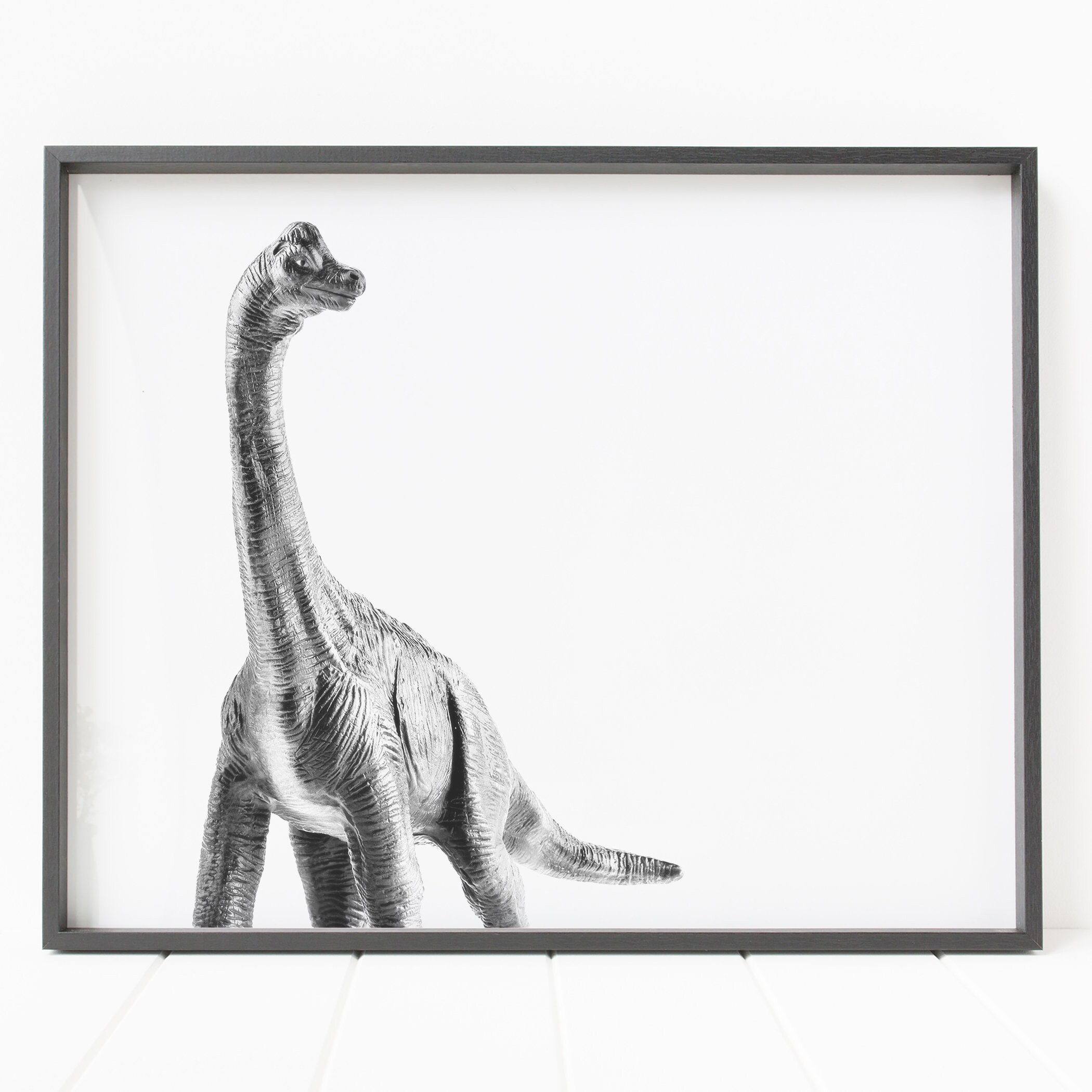 Dinosaur Print Set, Set of Three Dinosaurs, Landscape Orientation ...