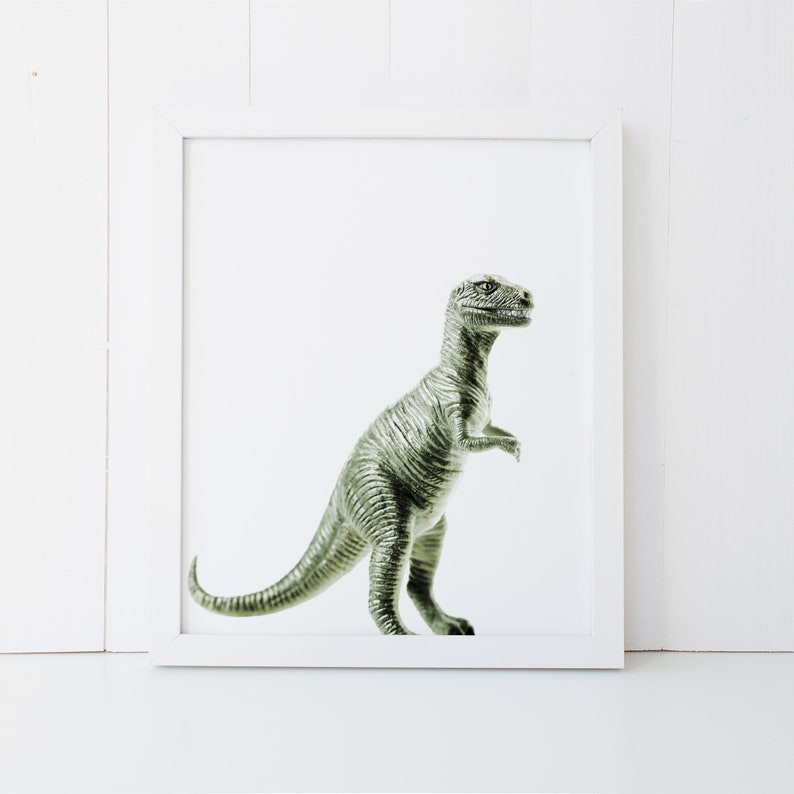 T-rex Dinosaur Print Dinosaur Decor Dinosaur Wall Art | Etsy
