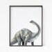 Brontosaurus Print, Dinosaur Print, Dinosaur Decor, Nursery Wall Art ...