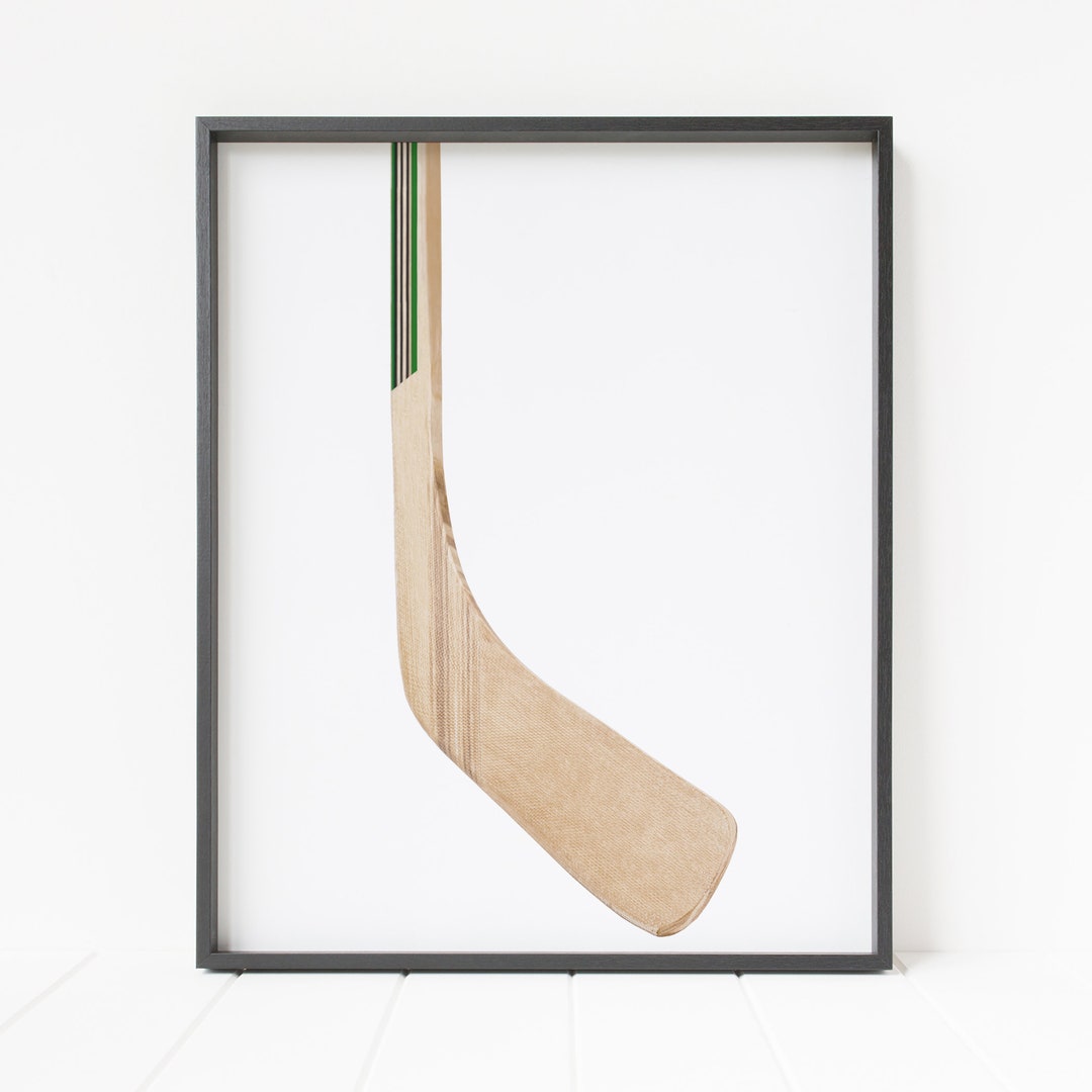Hockey Stick Print, Printable Hockey Stick, Hockey Decor, Hockey Wall ...