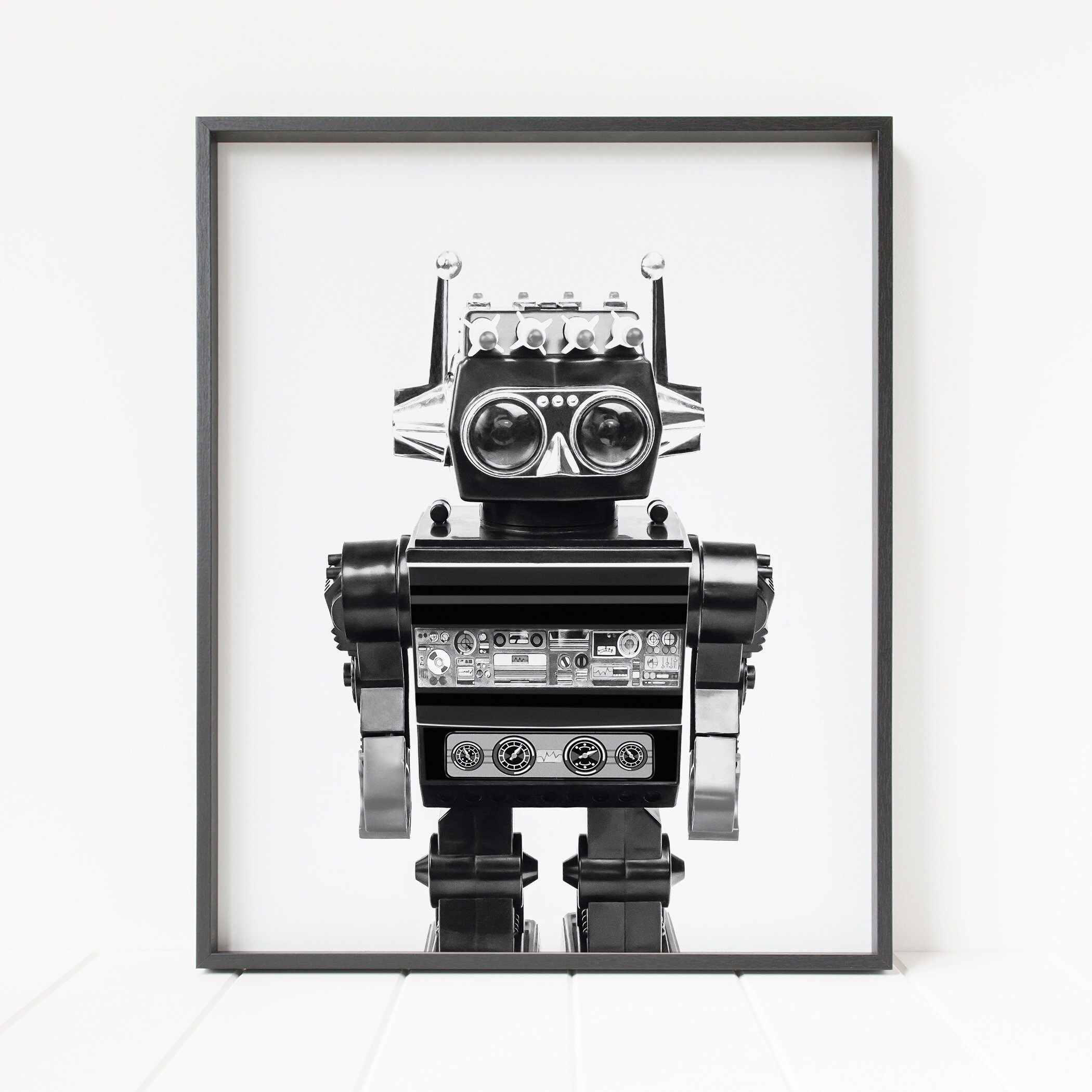 Robot Wall Decor Robot Print Robot Poster Robot Decor - Etsy