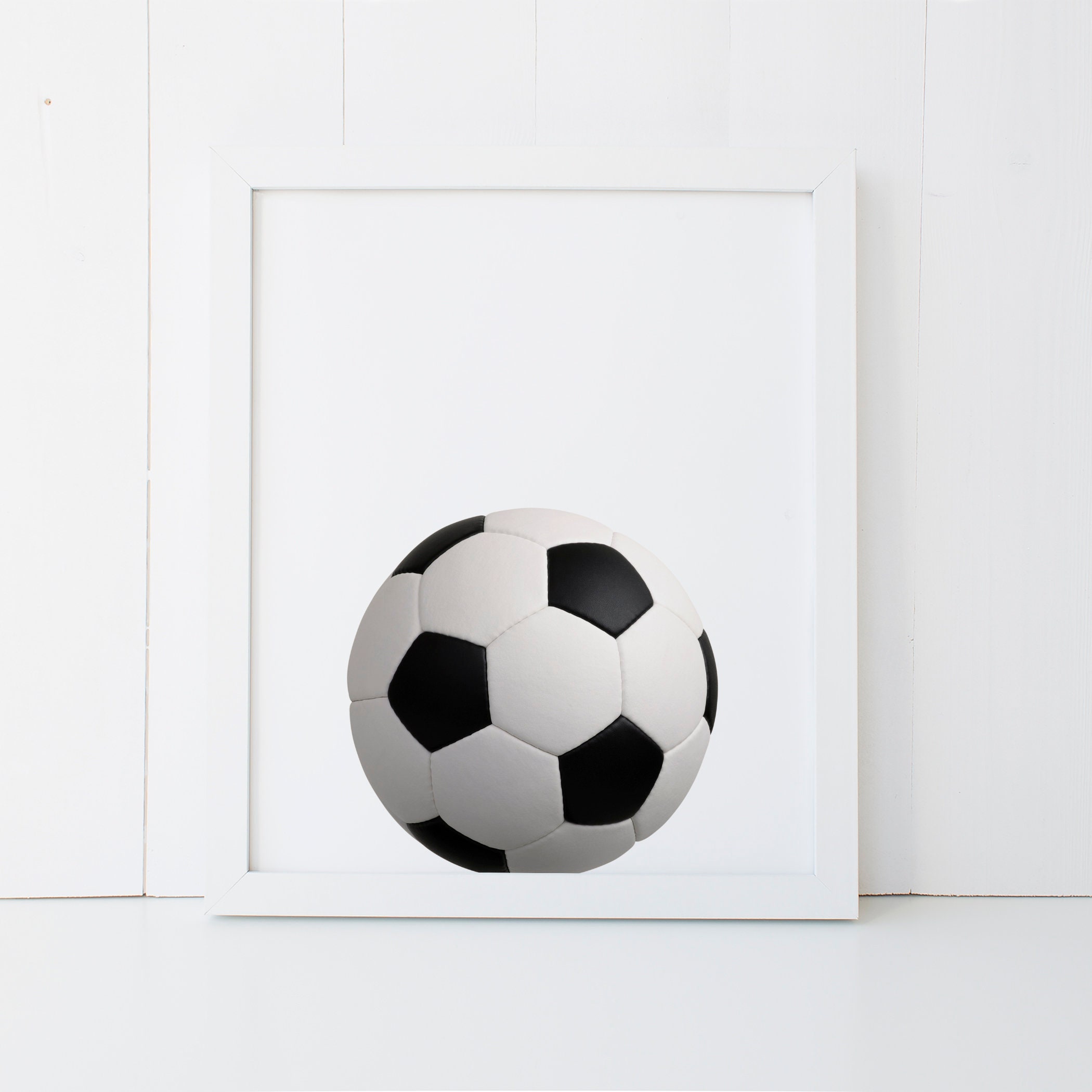 Soccer Ball Print, Soccer Decor, Sports Decor, Soccer Wall Art ...
