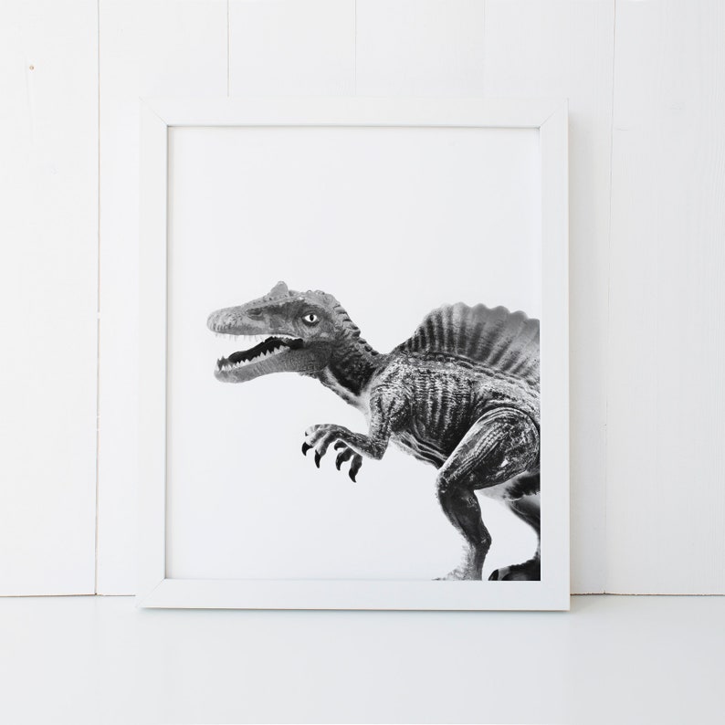 Spinosaurus Print Dinosaur Print Dinosaur Wall Art Dinosaur - Etsy