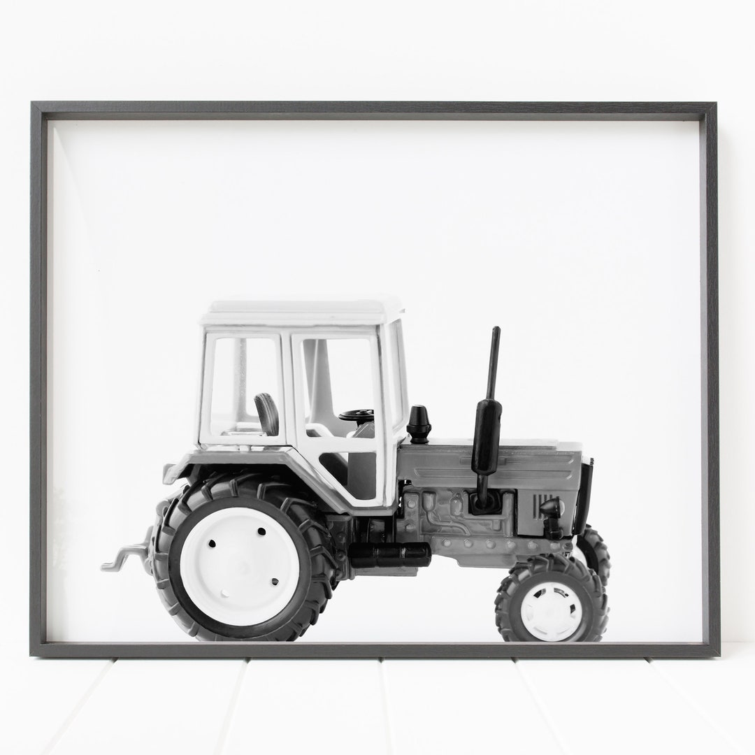 Tractor Print, Tractor Wall Decor, Tractor Decor, Nursery Wall Art ...