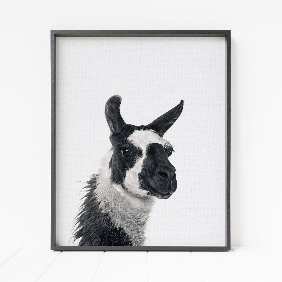 Llama Print PRINTABLE Llama Wall Decor Llama Nursery Art - Etsy