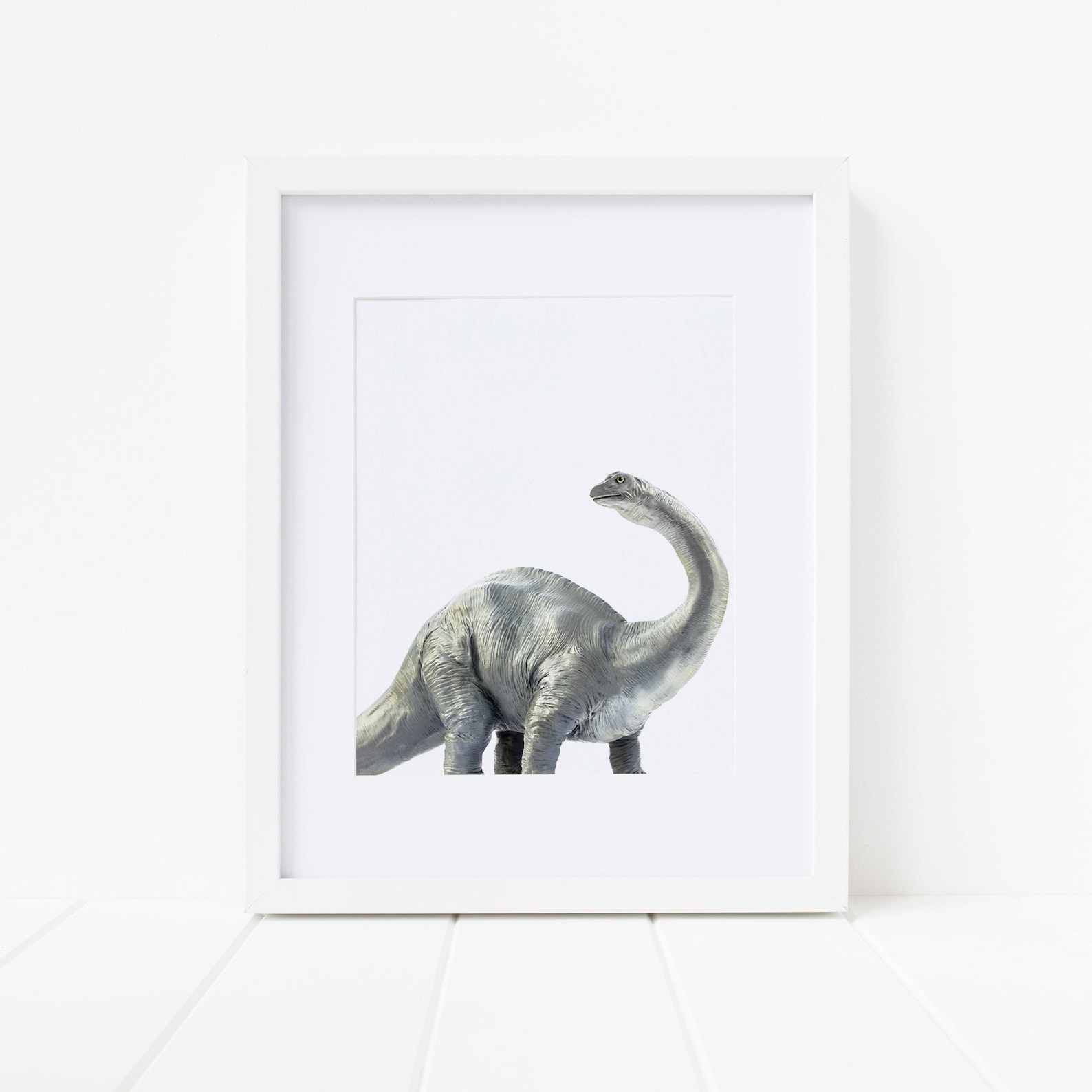 Brontosaurus Print Dinosaur Print Dinosaur Decor Nursery - Etsy