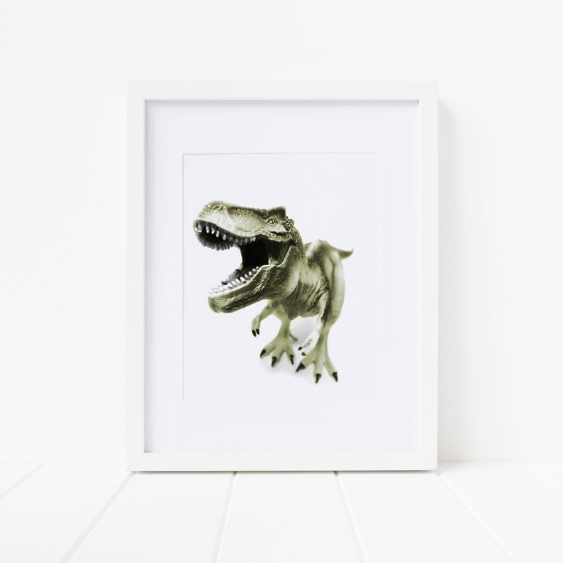 T-rex Print, Dinosaur Wall Decor, Tyrannosaurus Rex PRINTABLE Nursery ...
