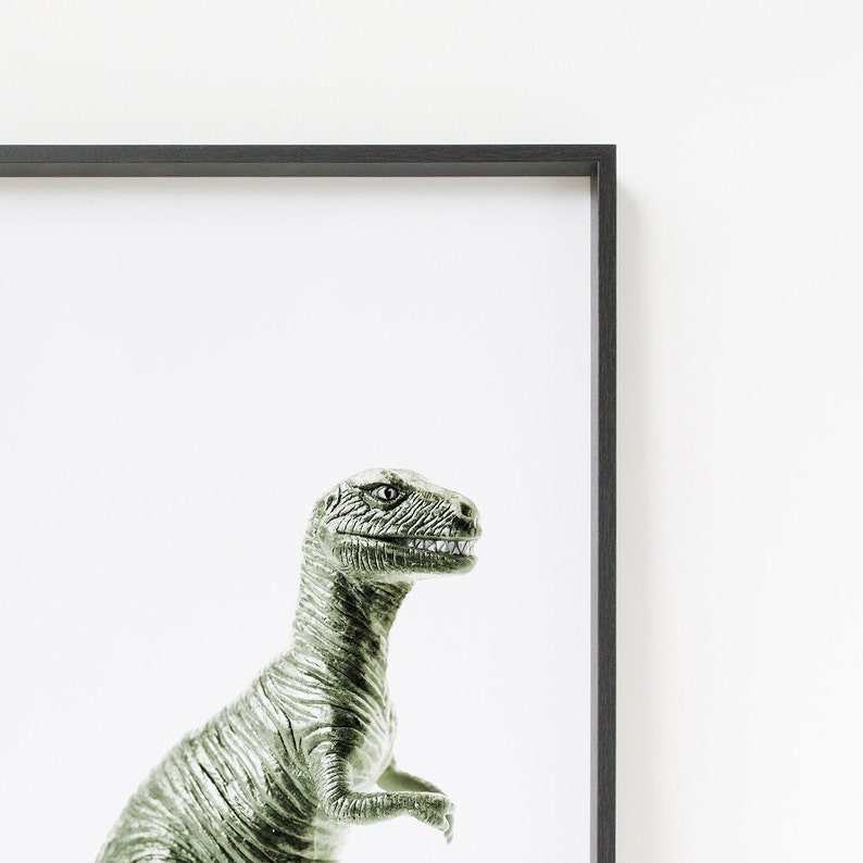 T-rex Dinosaur Print Dinosaur Decor Dinosaur Wall Art | Etsy