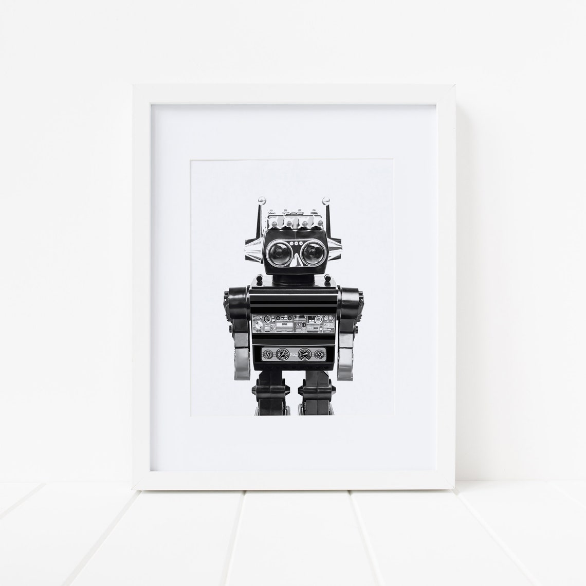 Robot Wall Decor Robot Print Robot Poster Robot Decor - Etsy