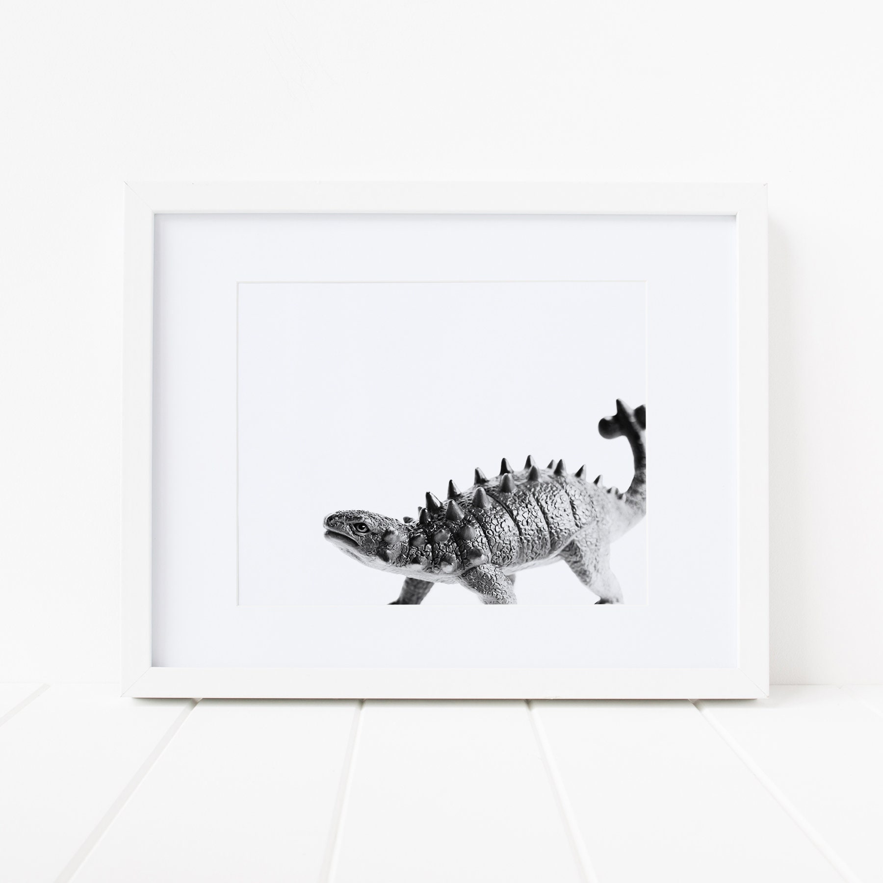 Dinosaur Print Horizontal Dinosaur Ankylosaurus Print - Etsy
