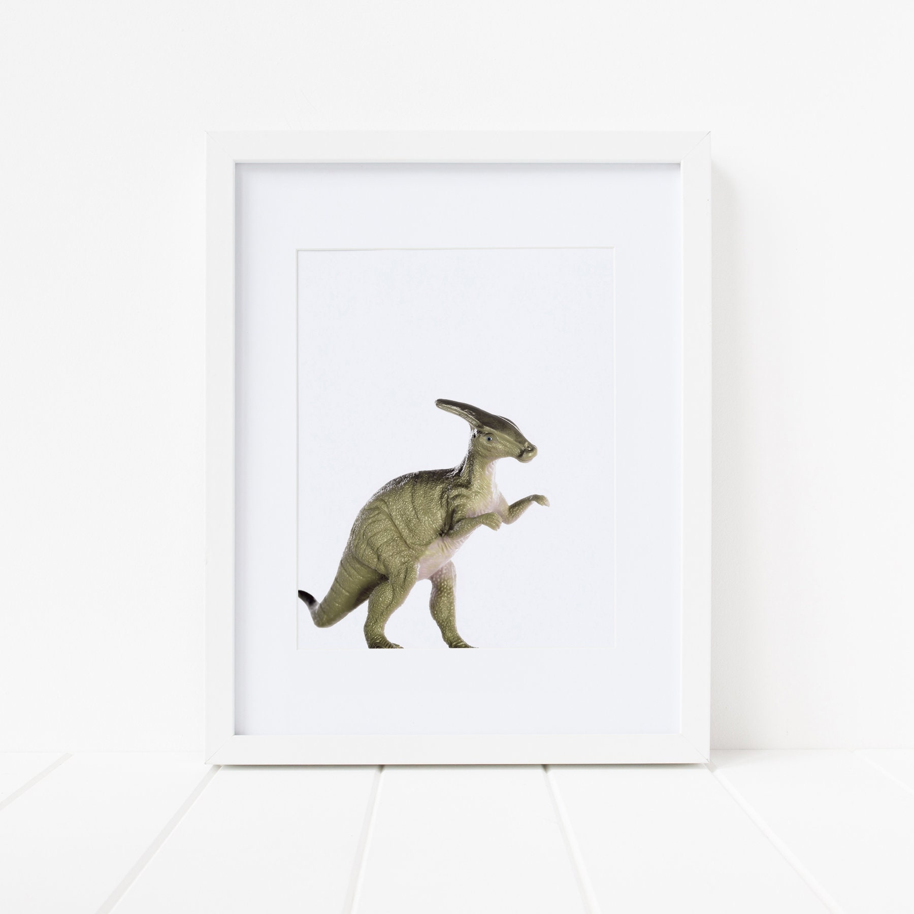 Dinosaur Print Parasaurolophus Art Dinosaur Wall Art - Etsy