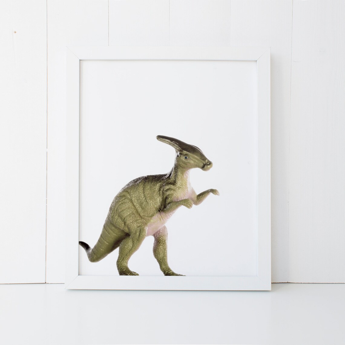 Dinosaur Print Parasaurolophus Art Dinosaur Wall Art | Etsy