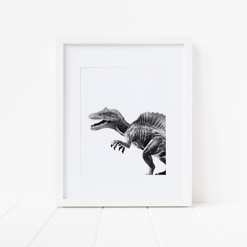 Spinosaurus Print Dinosaur Print Dinosaur Wall Art Dinosaur - Etsy