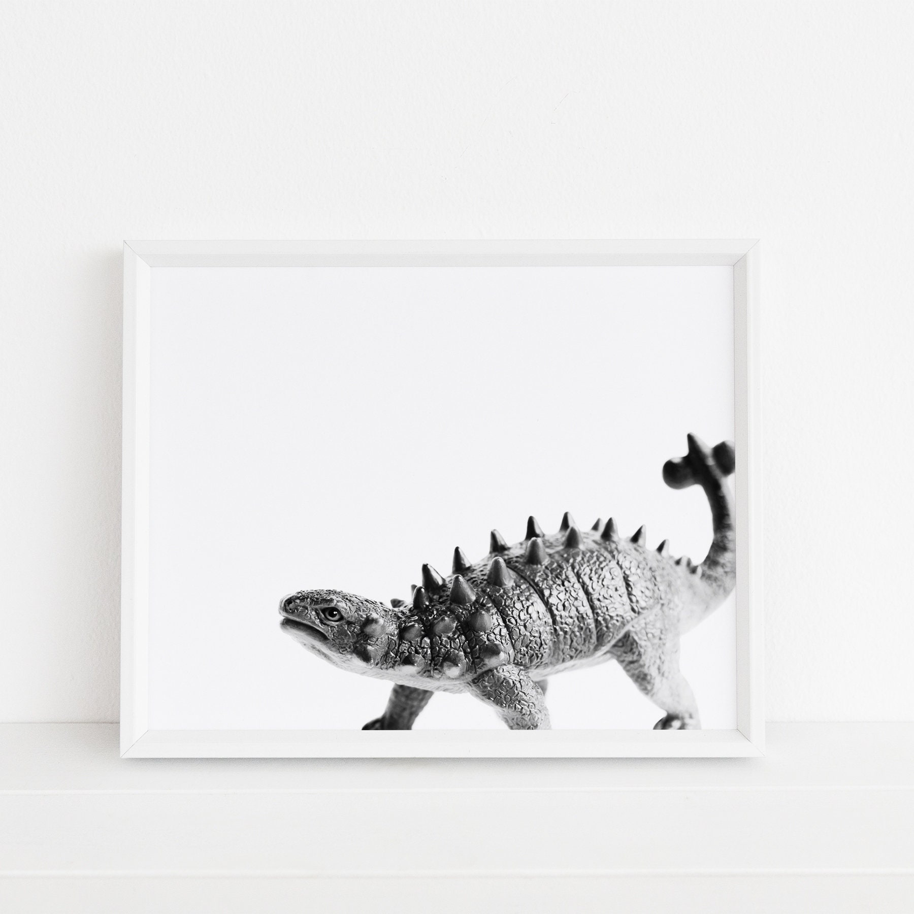 Dinosaur Print Horizontal Dinosaur Ankylosaurus Print - Etsy