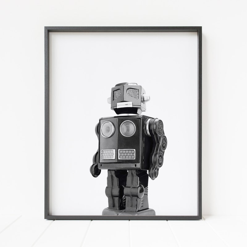 Robot Wall Decor - Etsy
