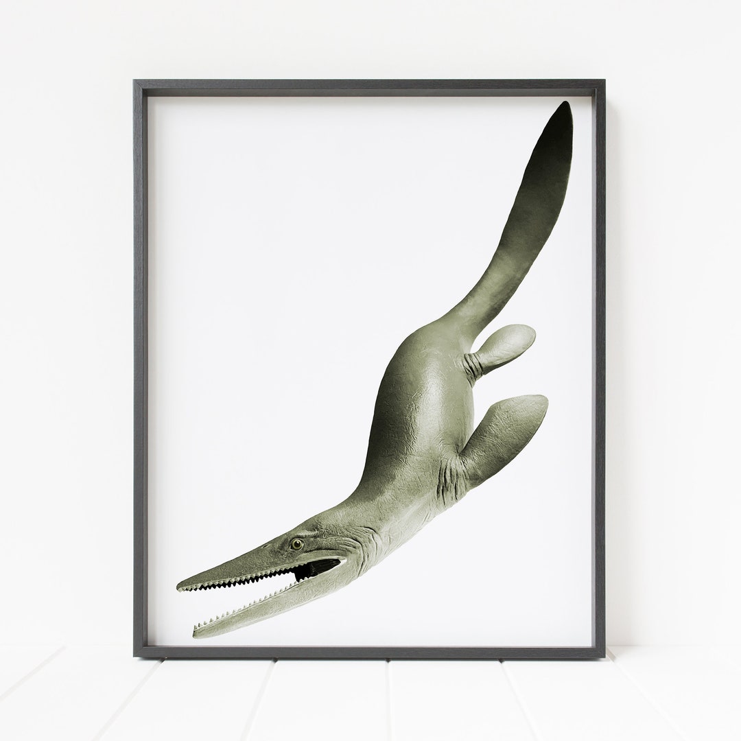 Mosasaur Print, Dinosaur Print, Mosasaur Decor, Dinosaur Wall Art ...