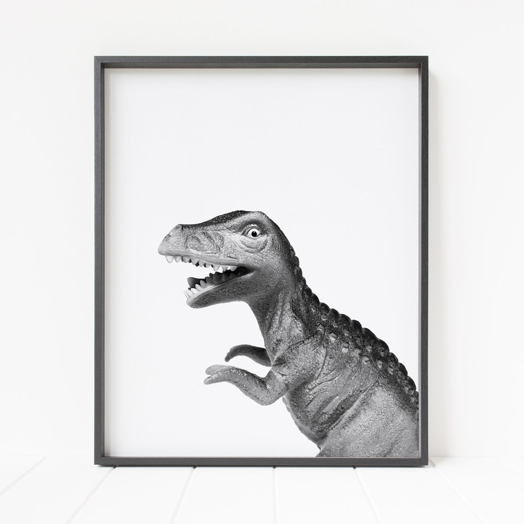 Tyrannosaurus Rex Print, Dinosaur Print, Dinosaur Decor, T-rex Print ...