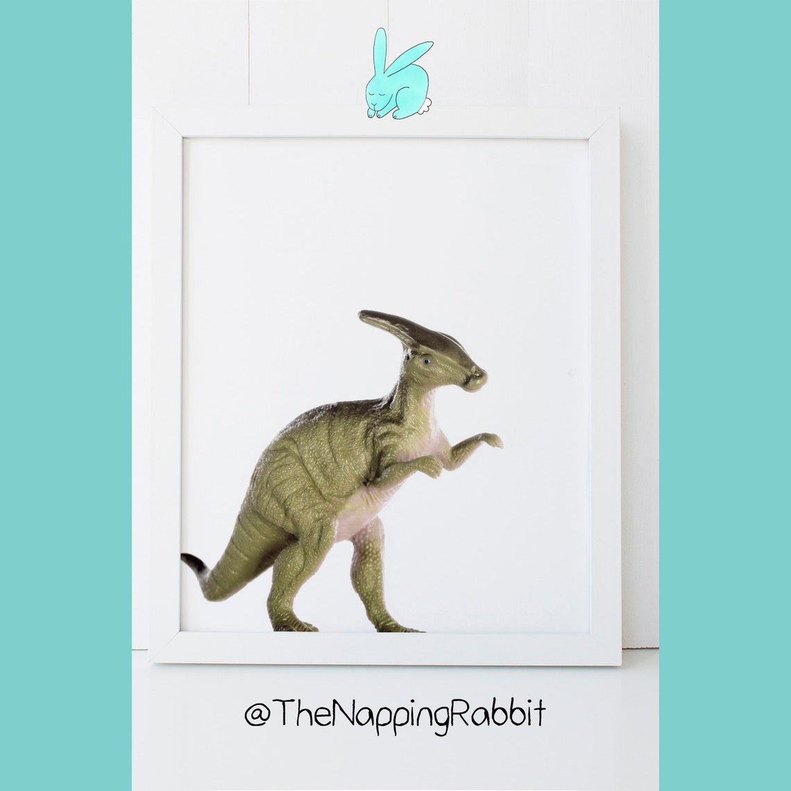 Dinosaur Print Parasaurolophus Art Dinosaur Wall Art - Etsy