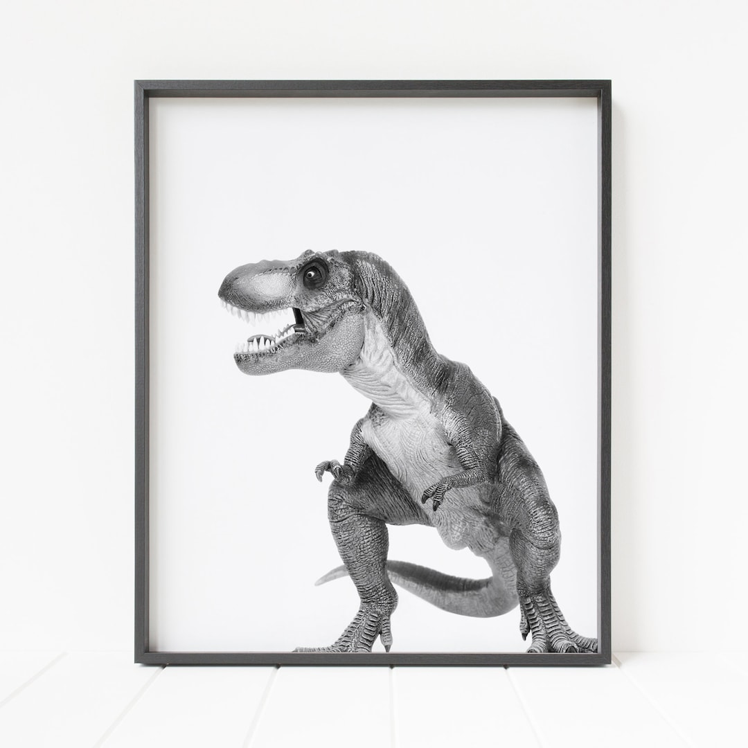 T-rex Print, Dinosaur Wall Decor, Tyrannosaurus Rex PRINTABLE Nursery ...
