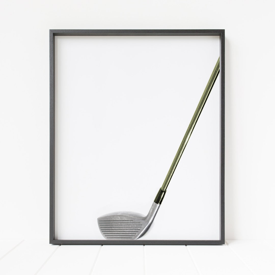 Golf Print, Golf Club Print, Golf Decor, Sports Decor, Printable Golf ...