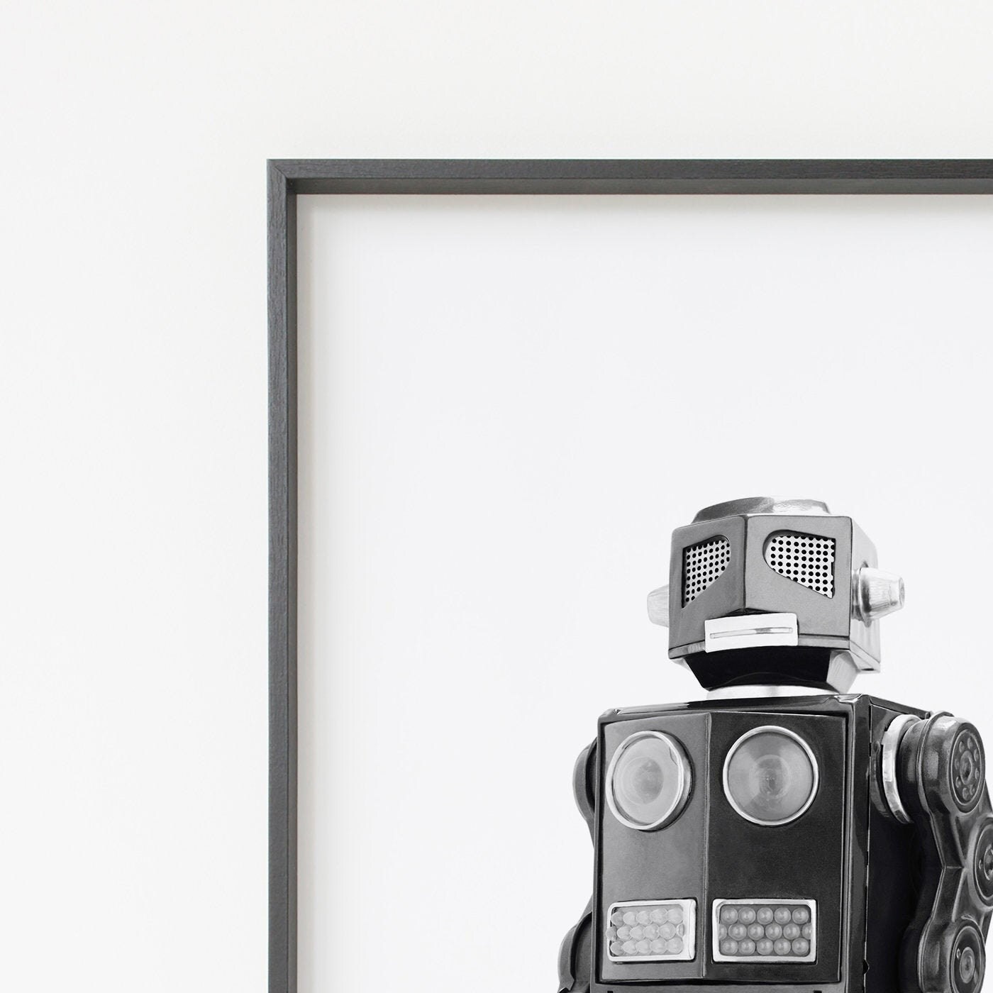 Robot Print Robot Wall Decor Robot Nursery Art Printable - Etsy