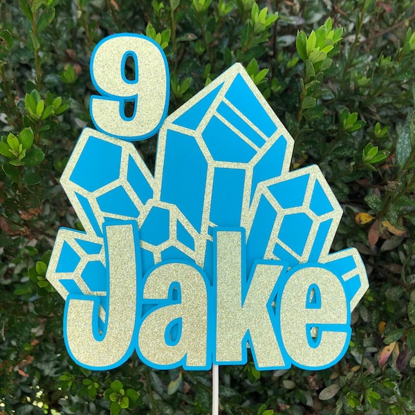Crystal Cake Topper - Etsy