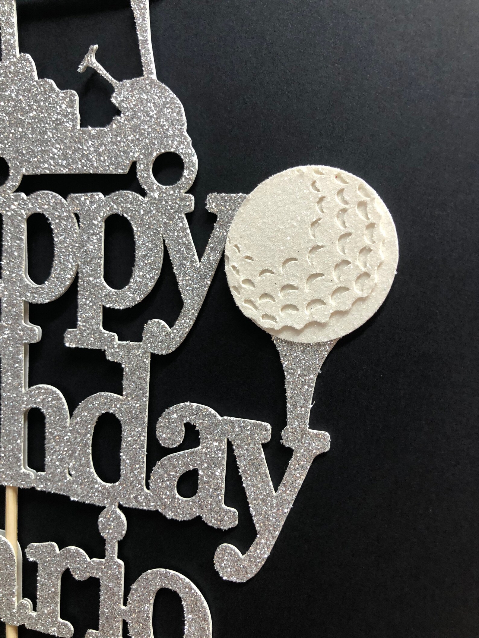 Golf Birthday Cake Topper, Personalized Golf Cake Topper, Custom Cake ...
