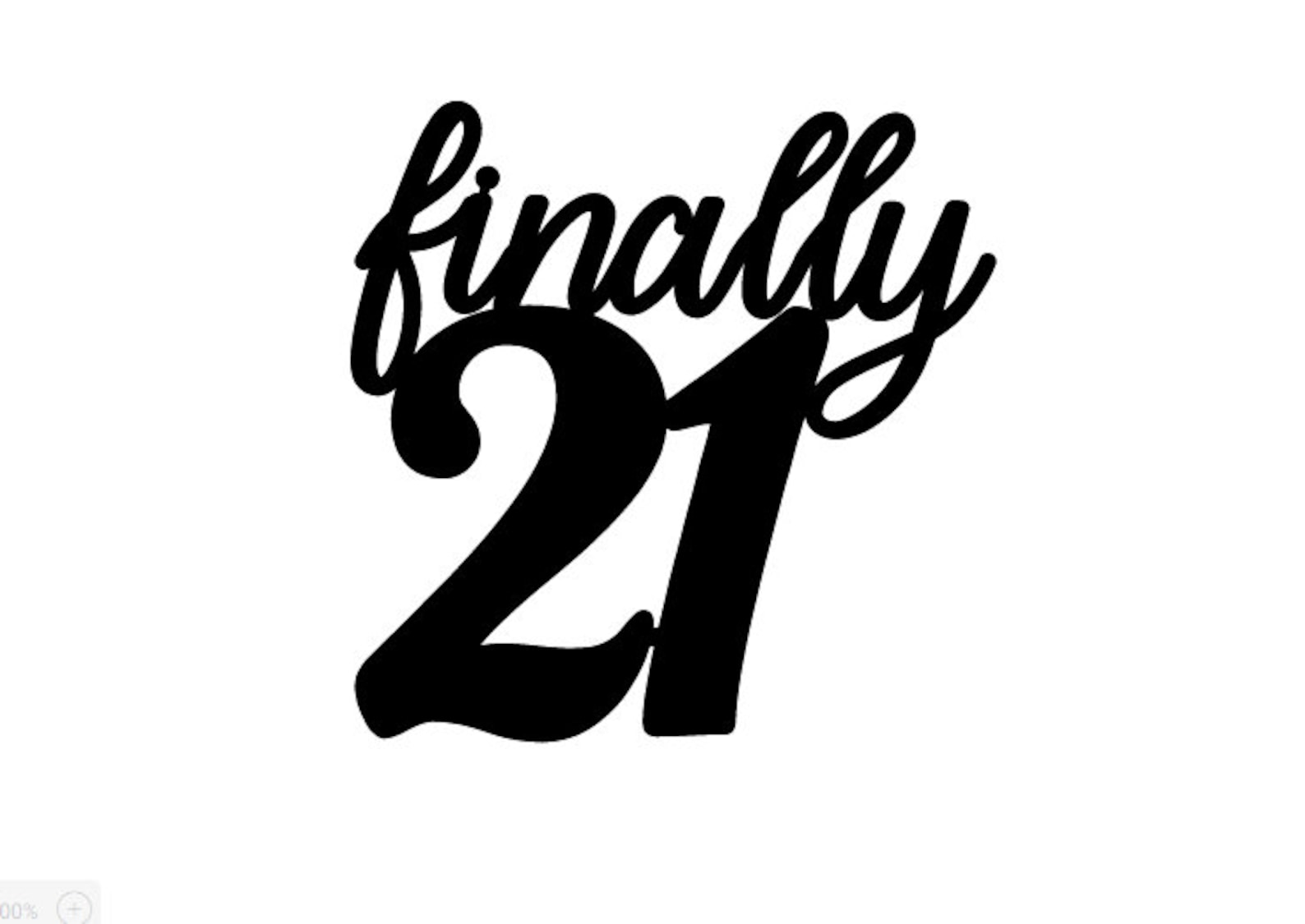 Finally 21 Cake Topper 21st Birthday Cake Topper Happy - Etsy