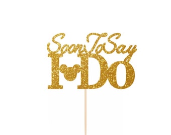 I Do Cake Topper | Etsy