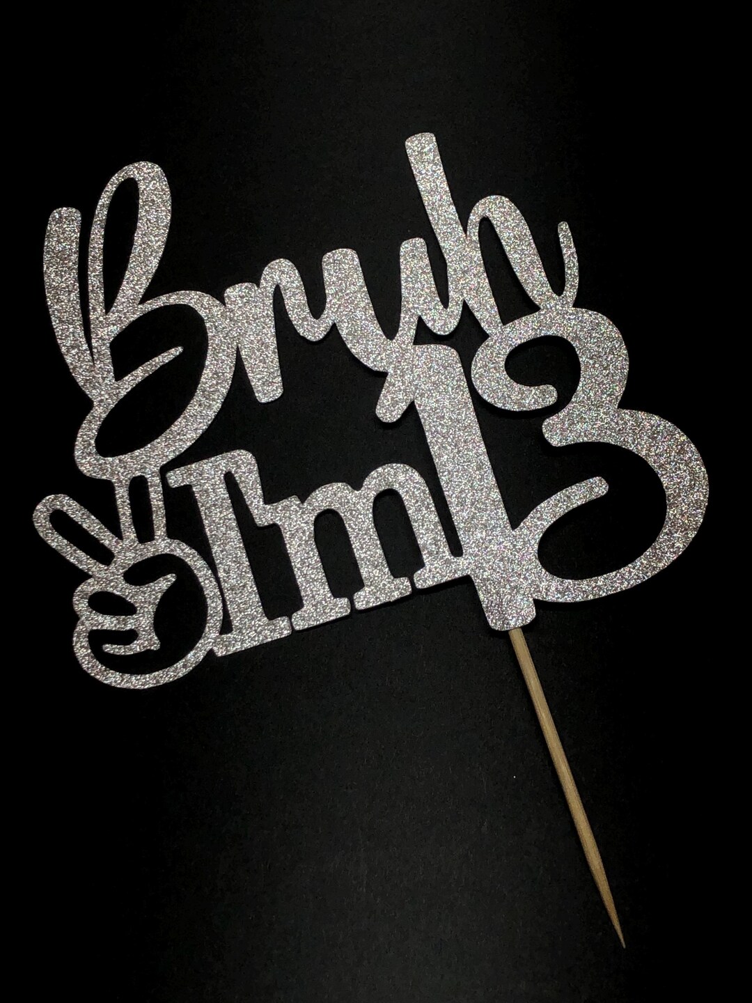 Bruh I’m 13 Cake Topper, Teenager Cake Topper, 13th Birthday ...