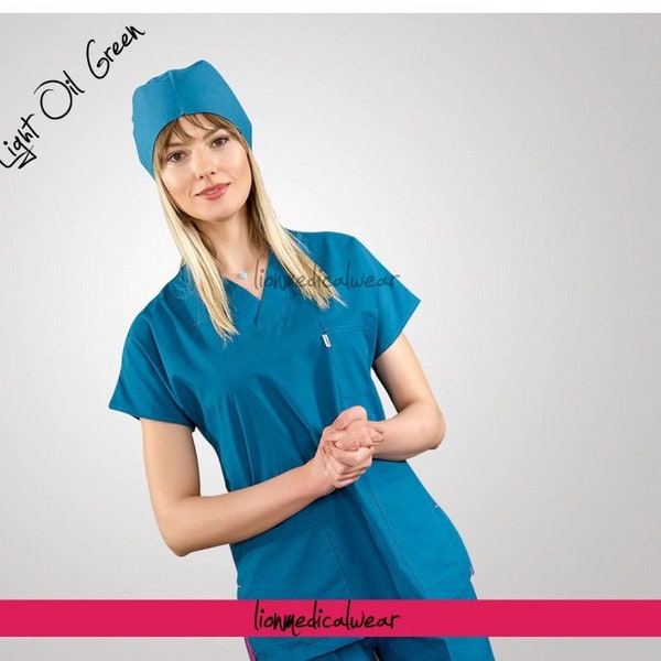 Long Sleeve Uniform ,muslim Scrubs , Lylac Nurse Uniform, Dentist ...