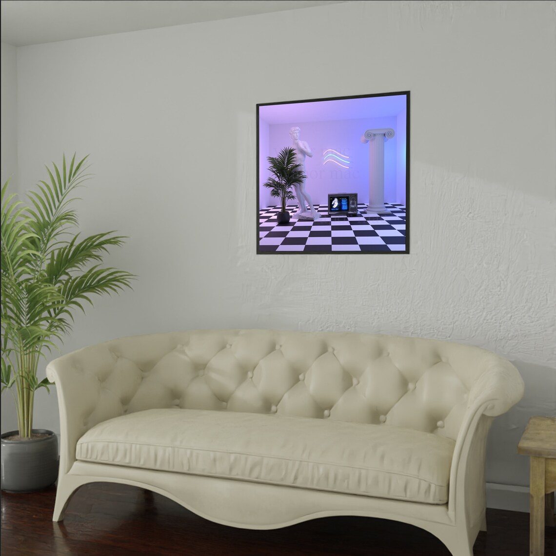 PRINTABLE ANY SIZE, Vaporwave, Macintosh, Floral Shoppe, Abstract ...