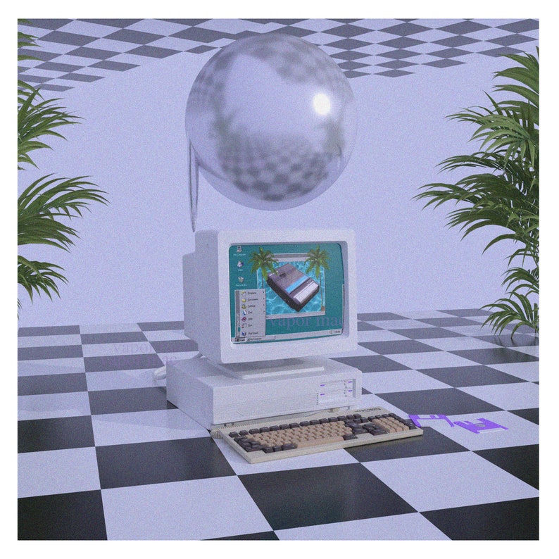 PRINTABLE ANY SIZE Retro Vaporwave, High Quality, Alexander the Great ...