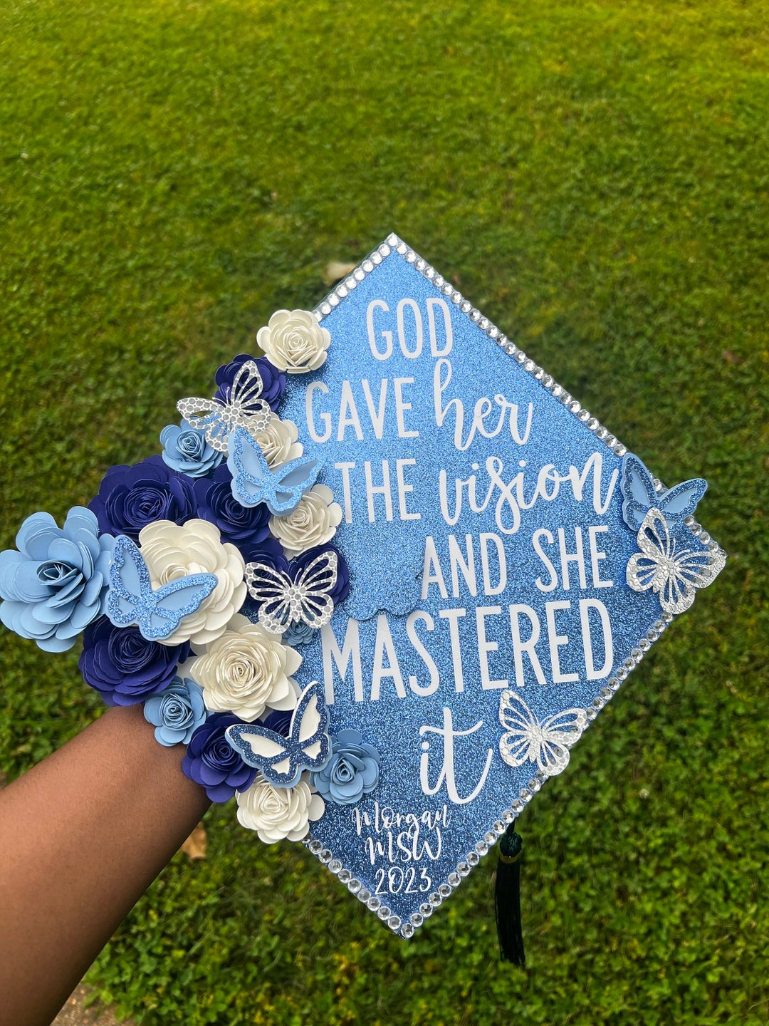 Graduation Cap Topper Custom Cap Topper Cap Topper DIY - Etsy
