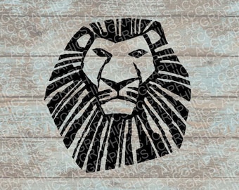 Lion king svg | Etsy